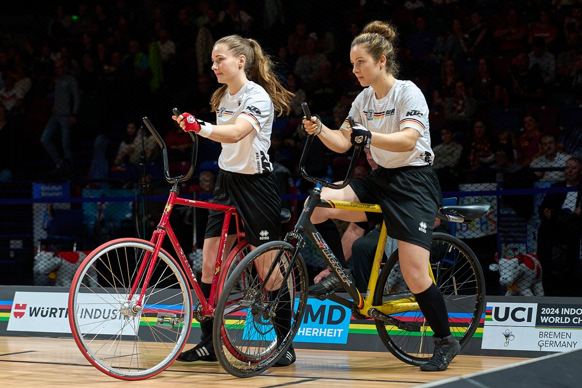 Badischer Radsport-Verband e.V.: Weltmeisterinnen 2024: Lara Füller und ...